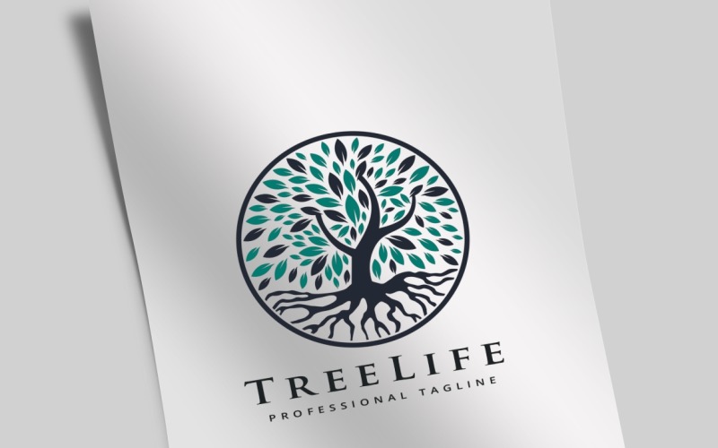 Tree Life Logo Template #114364 - TemplateMonster