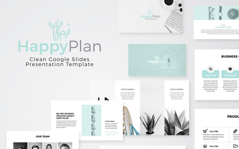 Modern Google Slides #116096 - TemplateMonster