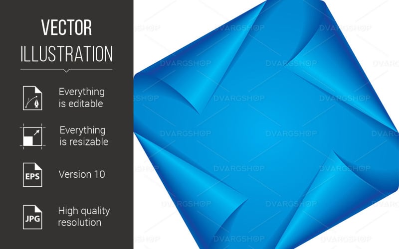 Set Page Corners - Vector Image #116066 - TemplateMonster