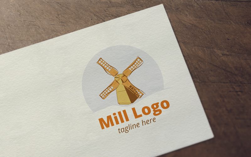 Mill Logo Template #117444 - TemplateMonster