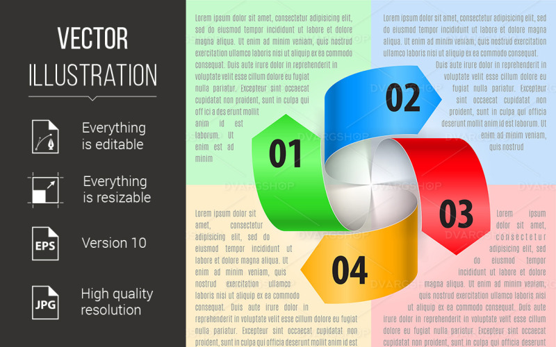 Info Paper - Vector Image #118228 - TemplateMonster