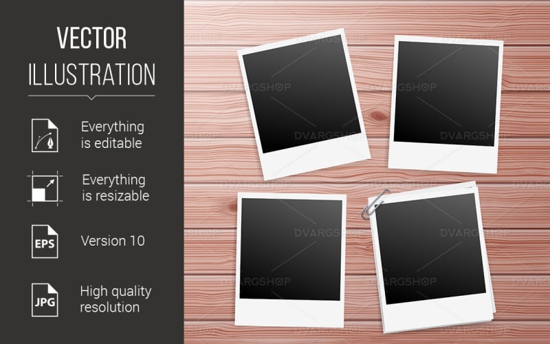 Photo Frames - Vector Image #119639 - TemplateMonster