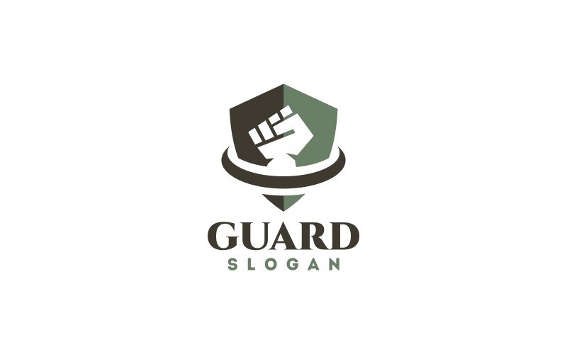 Modèle de logo de garde #121133 - TemplateMonster