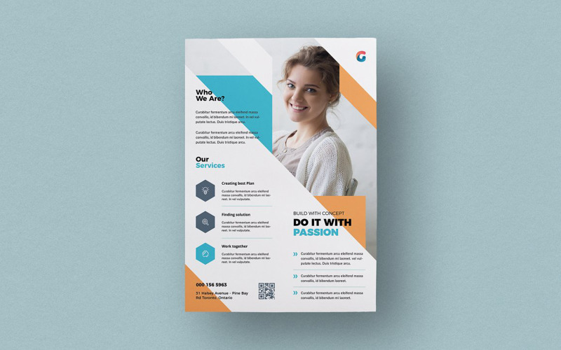 Free Flyer - Corporate Identity Template - TemplateMonster