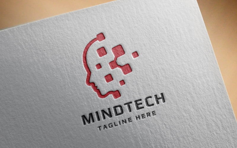 Mind Tech Logo Template #122029 - TemplateMonster