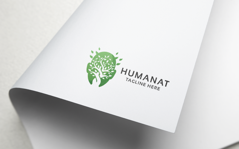 Modèle de logo de vitalité humaine #122030 - TemplateMonster