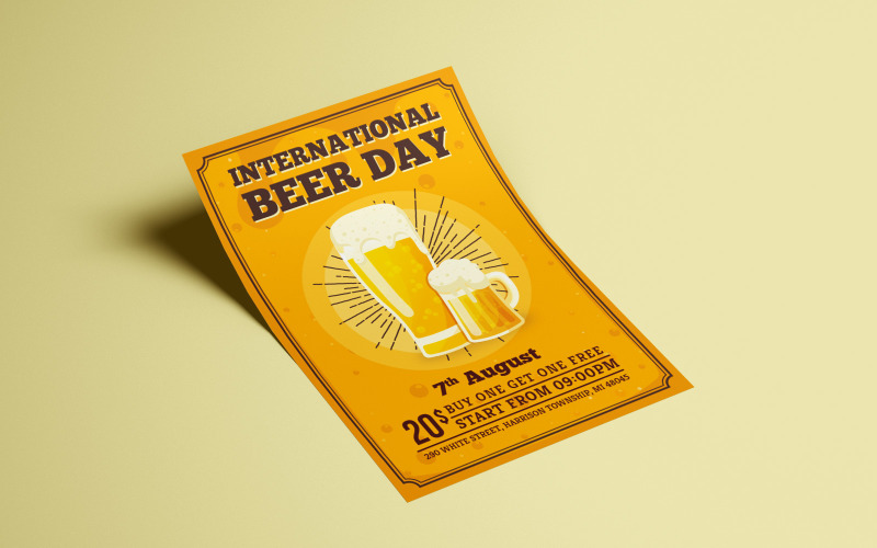 Beer Day - Corporate Identity Template - TemplateMonster