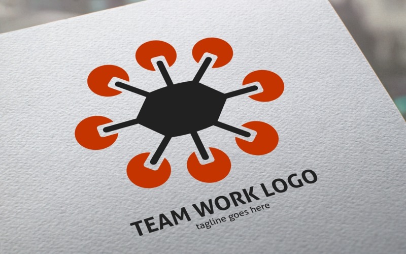 Team Work Logo Template #122533 - TemplateMonster
