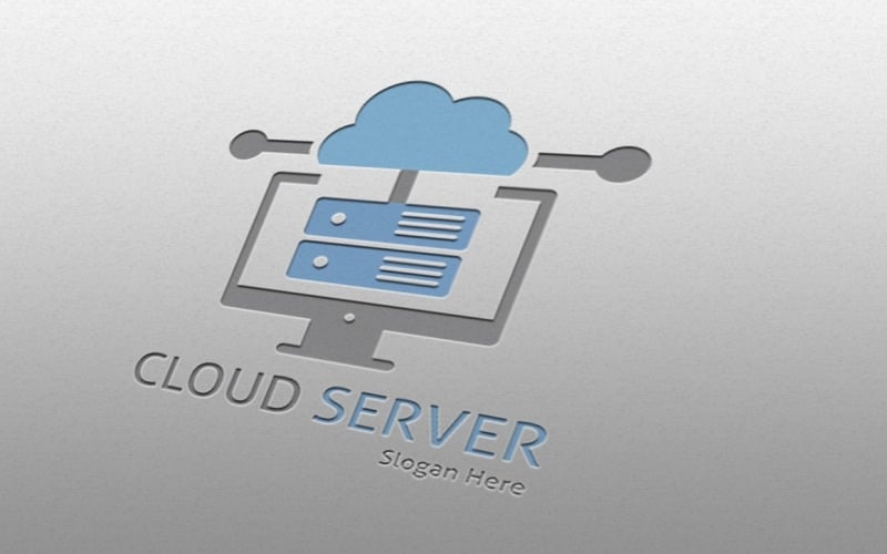 Cloud Server Logo Template #122621 - TemplateMonster