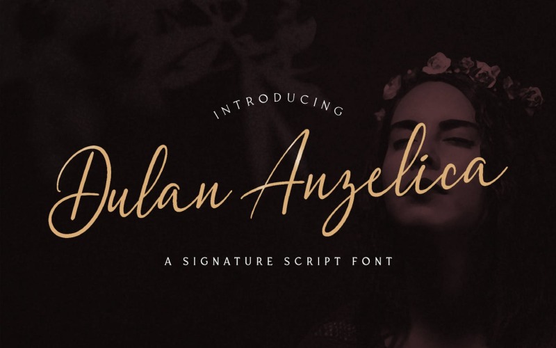 Signature Cursive Font #122710 - TemplateMonster