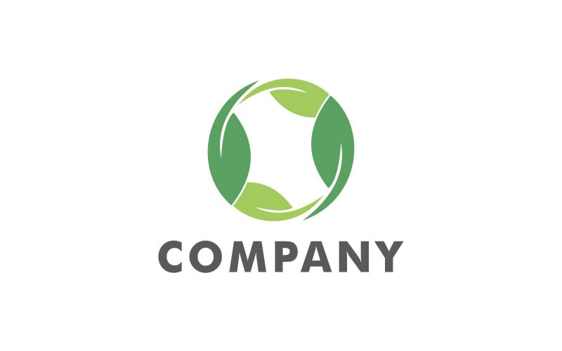 Logotipo Del Círculo Verde