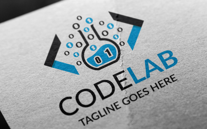 Modèle de logo Codelab #123534 - TemplateMonster