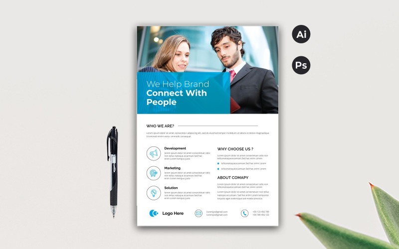 Corporate Flyer - Corporate Identity Template