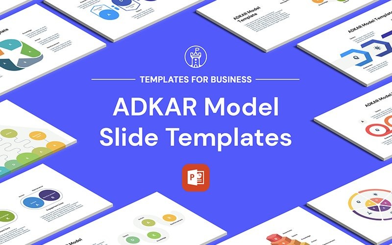 ADKAR Model PowerPoint template #139892 - TemplateMonster