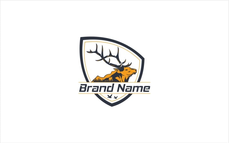 Jagd Logo Vorlage #143174 - TemplateMonster