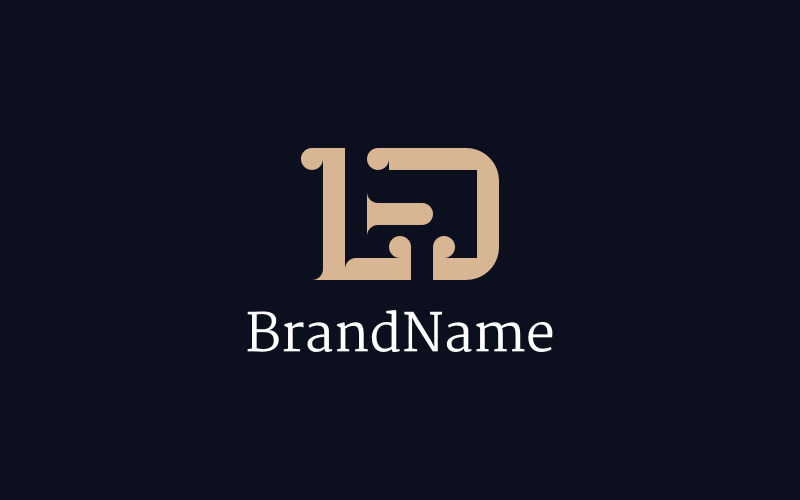 Monogram LED Logo Template #143103 - TemplateMonster