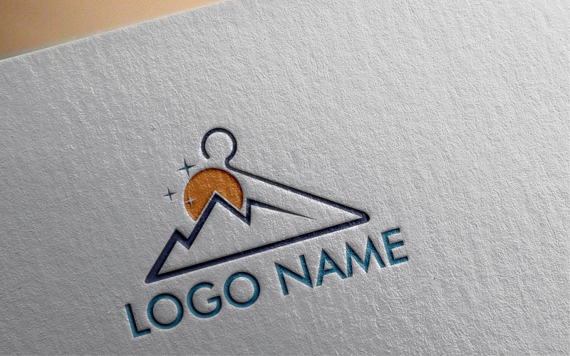 Laundry hanger Logo Template #143316 - TemplateMonster