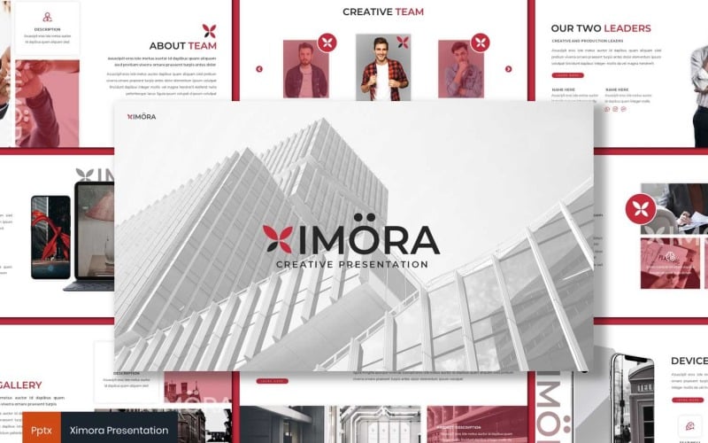 Chroma - - Keynote template #83727 - TemplateMonster