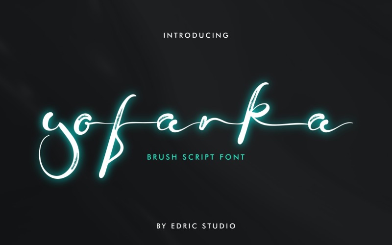 Yofanka Font #144054 - TemplateMonster