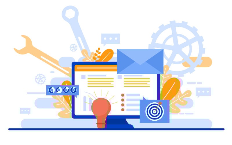 Project Page Development - Illustration - TemplateMonster