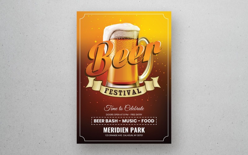 Beer Festival - Corporate Identity Template - TemplateMonster