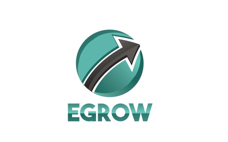 Egrow Logo Template #147128 - TemplateMonster