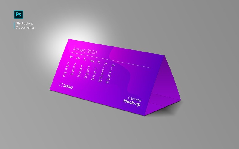 Calendar Design Template product mockup - TemplateMonster