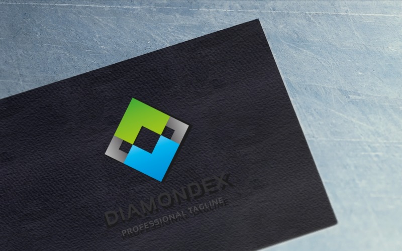 Diamondex Logo Template #149592 - TemplateMonster