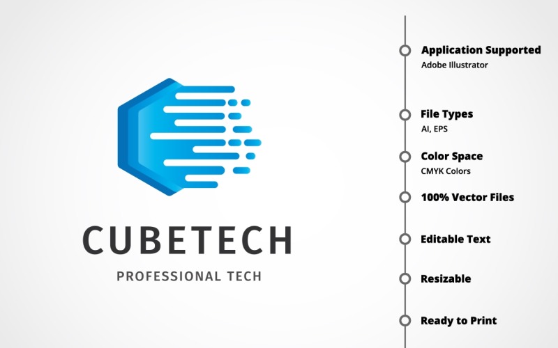Cubetech Logo Template #149662 - TemplateMonster