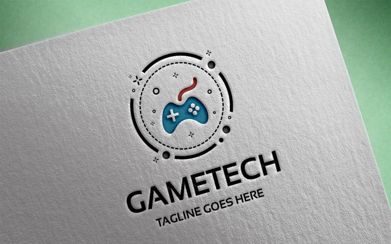 Gametech Logo Template #150017 - TemplateMonster