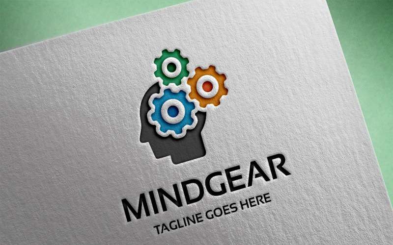 Mind Gear Logo Template #150034 - TemplateMonster