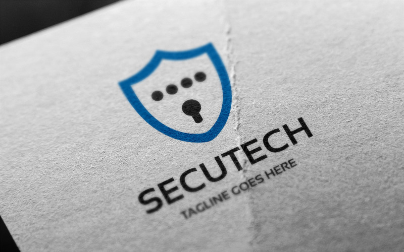 Security Tech Logo Template #150003 - TemplateMonster