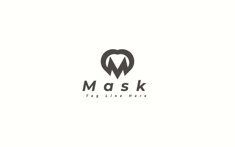 Mask Logo Template #151396 - TemplateMonster