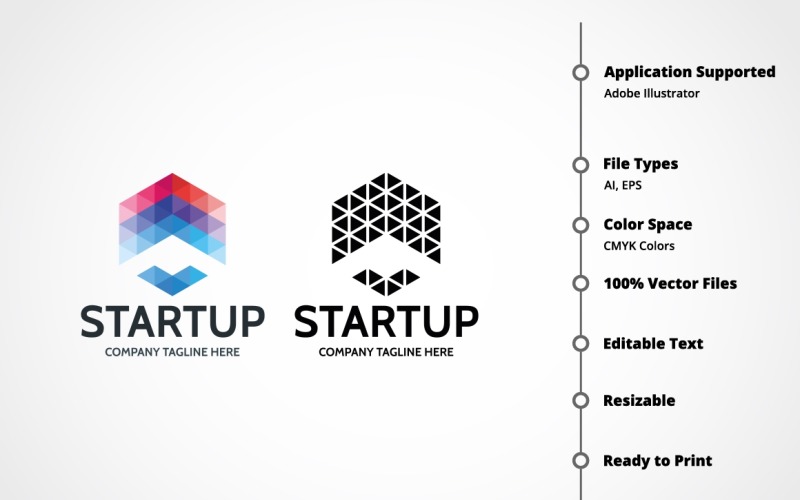 Startup Business Logo Template #151465 - TemplateMonster