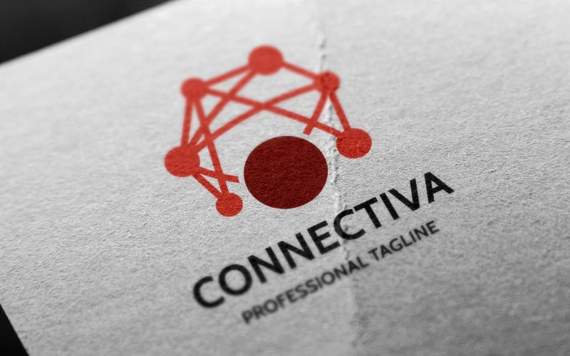 Modelo de logotipo Connectiva #151521 - TemplateMonster