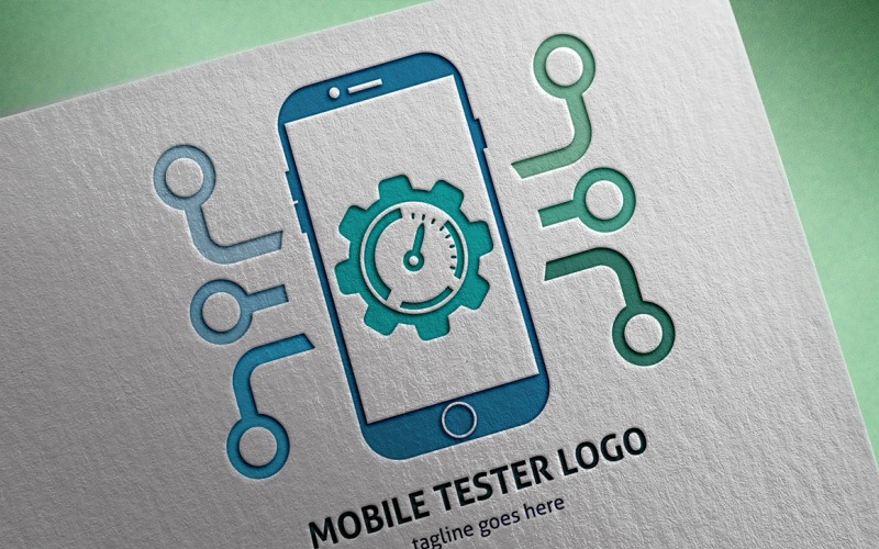 Mobile Tester Logo Template #151694 - TemplateMonster
