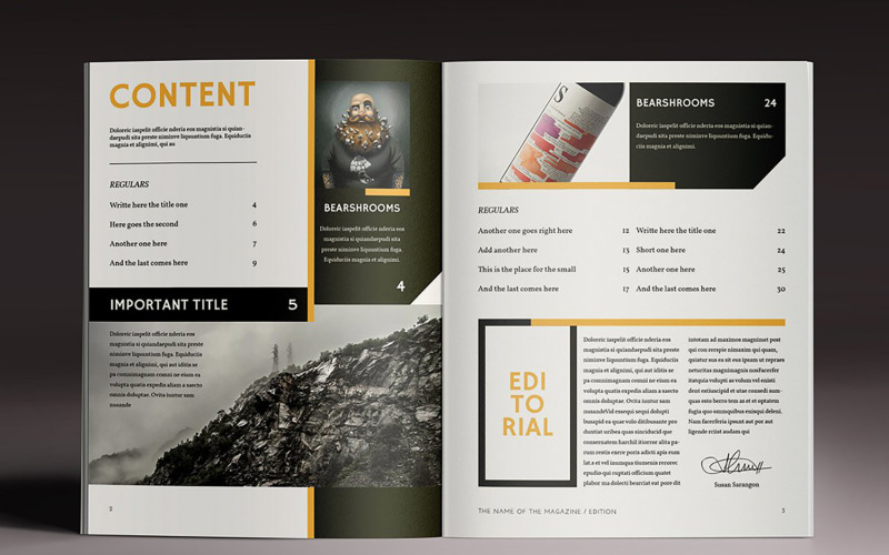 Modello di rivista multiuso 4 #151759 - TemplateMonster