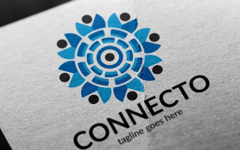 Connecto Logo Template #152134 - TemplateMonster