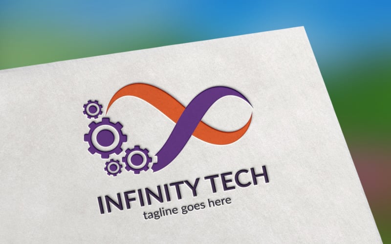 Infinity Tech Logo Template #152140 - TemplateMonster