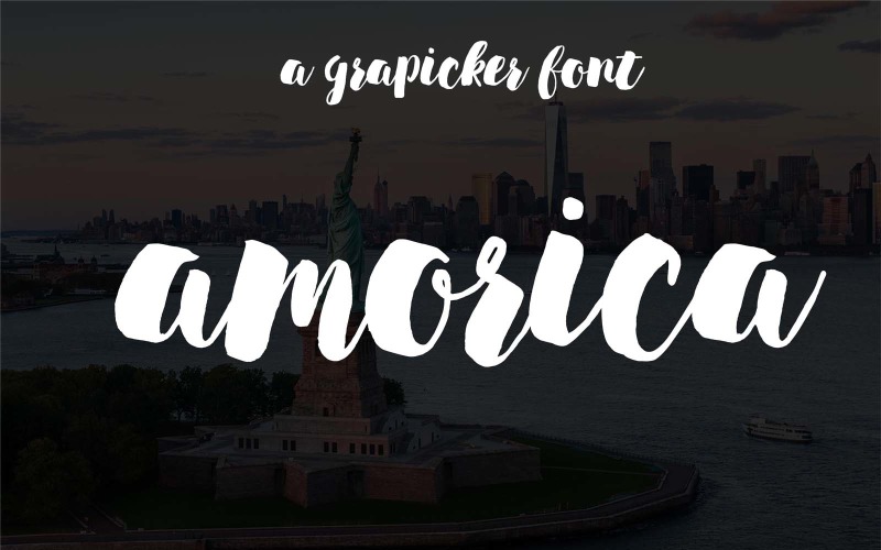Amorica Font #152409 - TemplateMonster