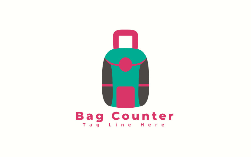 Bag Counter Logo Template #153377 - TemplateMonster