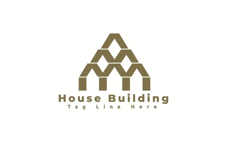 House Building Logo Template #153383 - TemplateMonster