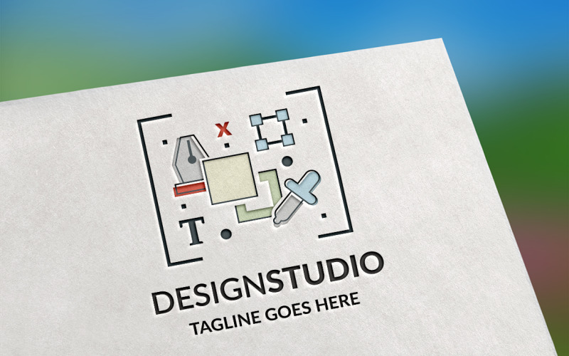 Design Studio Logo Template #153644 - TemplateMonster