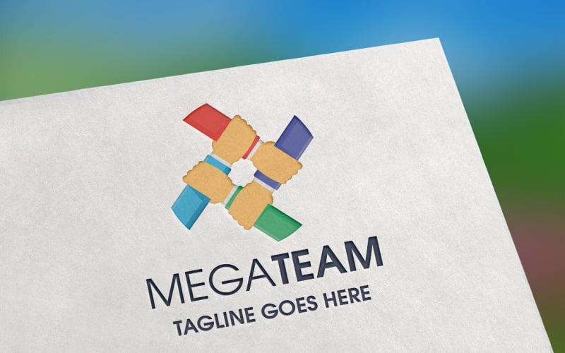 Mega Team Logo Template #153676 - TemplateMonster