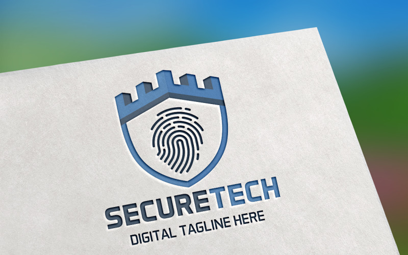 Modelo de logotipo da Securetech #153744 - TemplateMonster