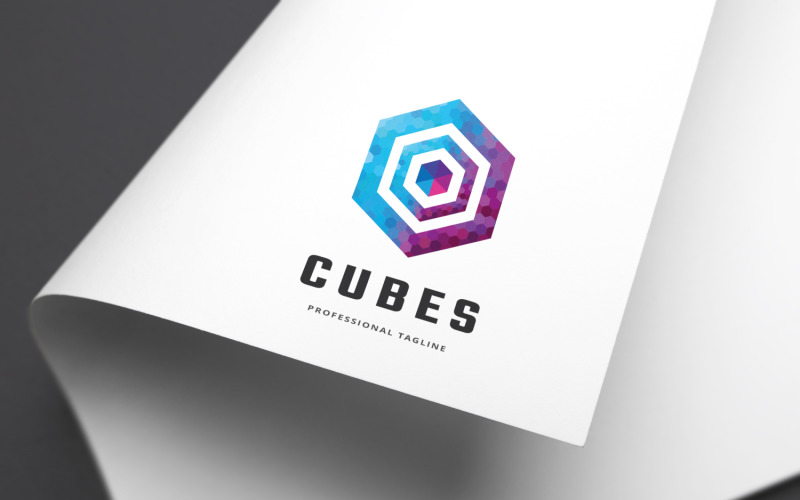 Cubes Logo Template #153881 - TemplateMonster