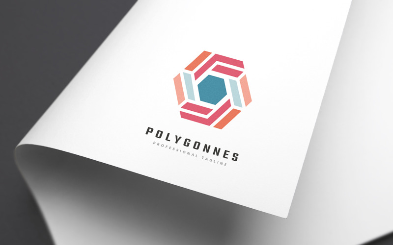 Polygon Logo Template #153864 - TemplateMonster
