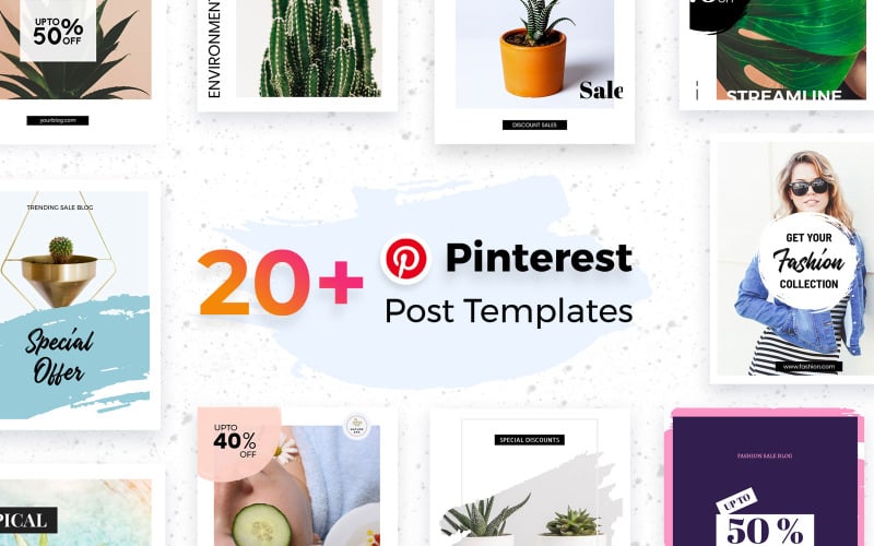 Pinterest Post Social Media Template - TemplateMonster
