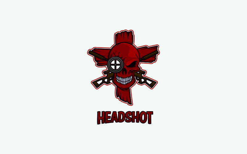HEADSHOT Logo Template #155878 - TemplateMonster