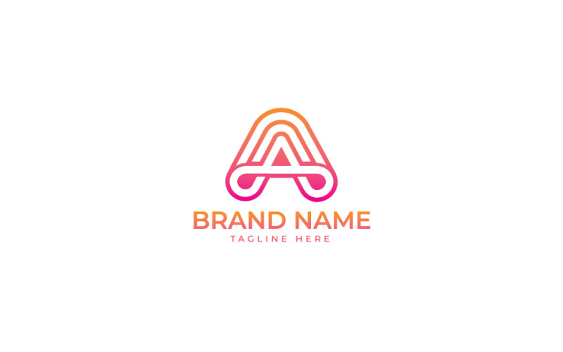 80 Letter Mark Design Logo Template - TemplateMonster
